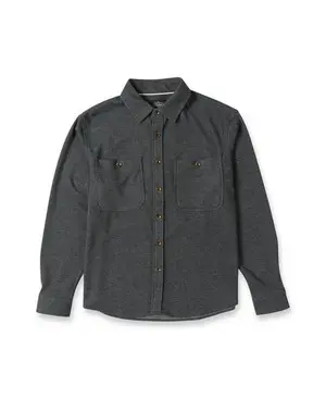 QUIKSILVER WATERMAN Harvest Long Sleeve Shirt - Phantom
