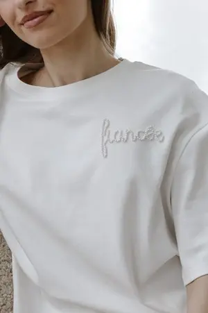 UNTAMED PETALS Fiancee Tee