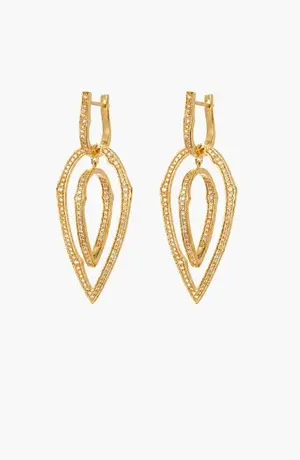 KELLERY Elowen Teardrop Hoop Earrings