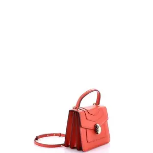 BVLGARI Serpenti Forever Top Handle Bag Leather Small