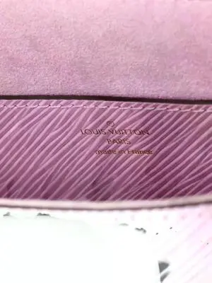 LOUIS VUITTON Braided Handle Twist Bag Epi Leather Pm Crossbody Bag - Pink