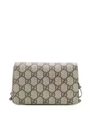 Gucci Dionysus Gg Coated Canvas Super Mini Crossbody Bag