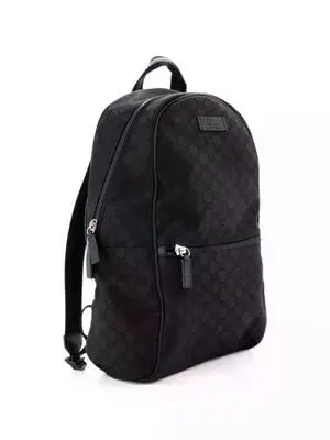 Gucci Slim Front Pocket Gg Nylon Small Backpack