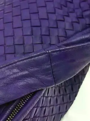 Bottega Veneta Intrecciato Tote Bag - Purple