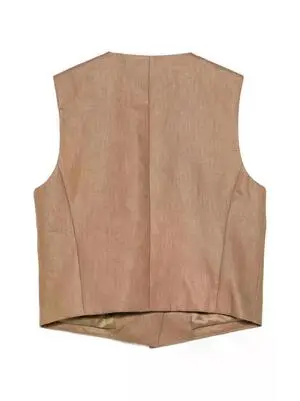 TWP Asymmetric Sleeveless Top