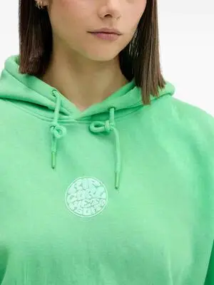 Rip Curl Logo-patch Drawstring Hoodie