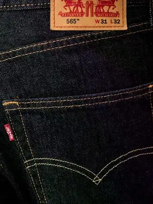 LEVI'S 565 Logo-patch Jeans