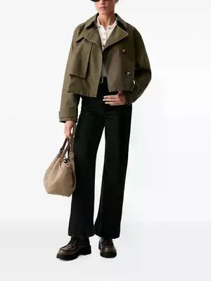 Rag & Bone Double-breasted Cropped Jacket