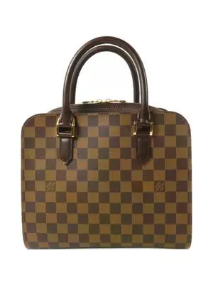 LOUIS VUITTON Damier Triana Handbag - Brown