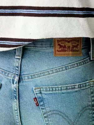 LEVI'S High-waisted Tapered Jeans
