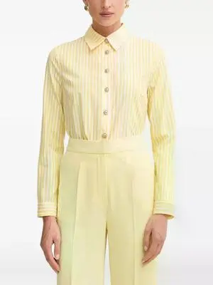 MORGAN Striped Shirt - Yellow