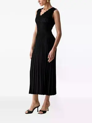 MORGAN Pleated Midi Dress
