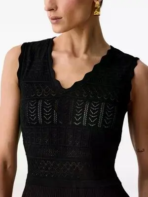 MORGAN Pleated Midi Dress