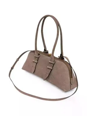 Pinko Large Escape Suede Shoulder Bag