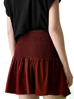 MORGAN Ruffled Mini Skirt