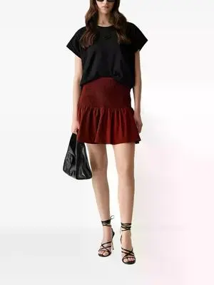 MORGAN Ruffled Mini Skirt