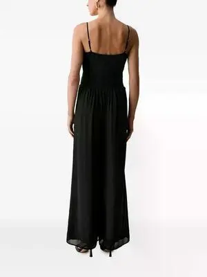 MORGAN Lace-panelled Jumpsuit With V-neck And Spaghetti Straps