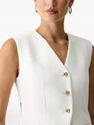 MORGAN Button-up V-neck Waistcoat
