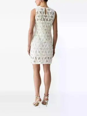 MORGAN Sequin-embellished Crochet Mini Dress