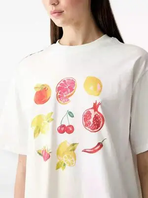 NEVER FULLY DRESSED Fruit-print T-shirt