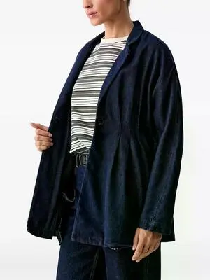 Rag & Bone Belted Denim Jacket - Blue