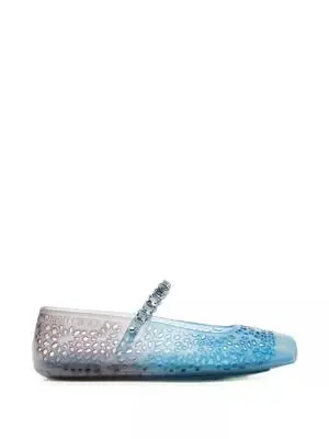 JIMMY CHOO The Jelly Ballet Flats - Blue