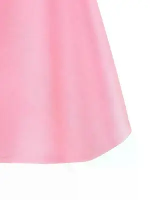 Alberta Ferretti Cropped Cape With Boat Neck - Pink