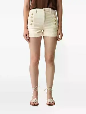 VICOLO Button-embellishment Short