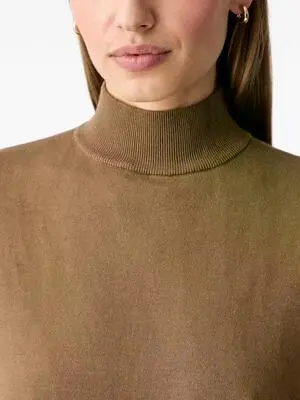 TRUSSARDI High-neck Dropped-shoulder Sweater