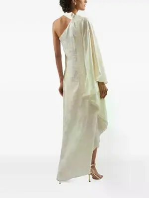 TALLER MARMO Ubud Toile One-shoulder Maxi Dress