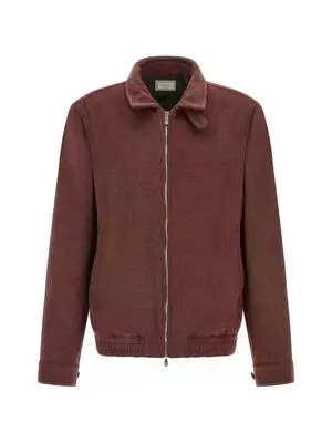 Brunello Cucinelli Zip-up Wool Jacket