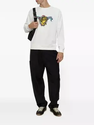 Kenzo Virgin Wool Straight-leg Trousers