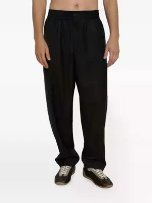 Kenzo Virgin Wool Straight-leg Trousers
