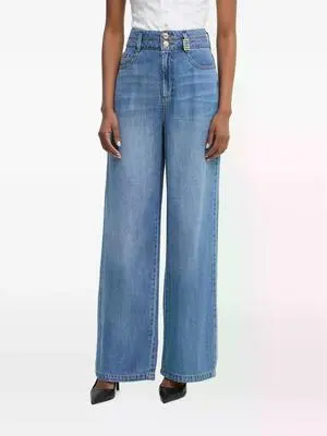 MORGAN Wide-leg Jeans - Blue
