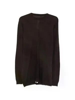 Rick Owens Crew Neck Long Sleeve Sweater