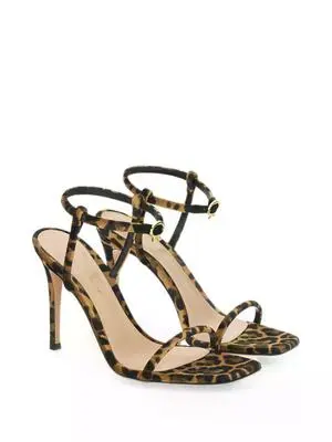 GIANVITO ROSSI Mayfair Sandals - Neutrals