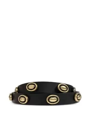 Etro Embellished Buckled Belt - Black