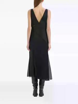 SIR. Ingrid V-neck Midi Dress