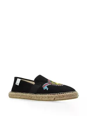 Kenzo Tiger-embroidered Espadrilles