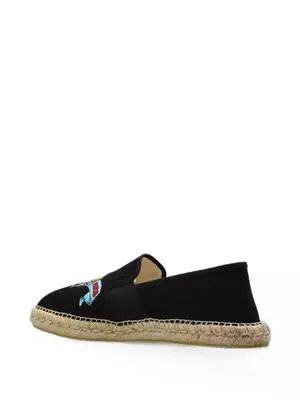 Kenzo Tiger-embroidered Espadrilles