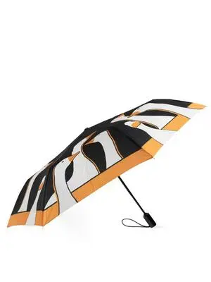 Moschino Goose-print Folding Umbrella