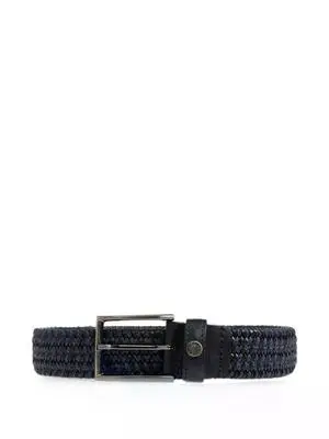 Paul & Shark Braided Leather Belt