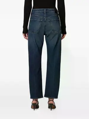 Citizens Of Humanity Winslow Boyfriend Buttoned Jeans - Blue