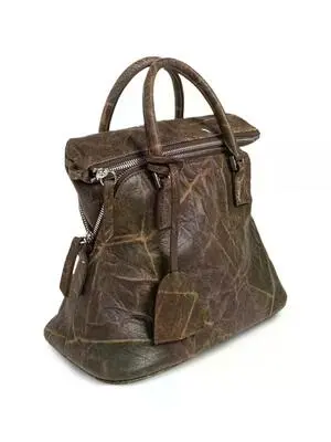 MAISON MARGIELA Mini 5ac Leather Tote Bag