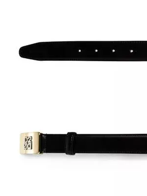 Dsquared2 Logo-plaque Leather Belt