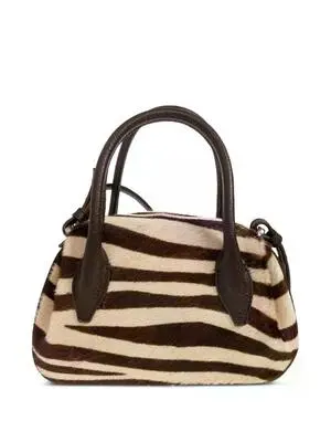 Yuzefi Mini Oyster Duffle Tote Bag
