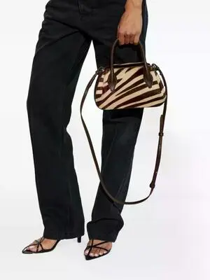 Yuzefi Mini Oyster Duffle Tote Bag