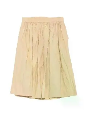 Ermanno Scervino Crinkled Tie-waist Midi Skirt