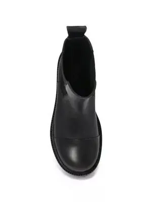 Moschino Leather Chelsea Boots