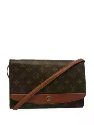 LOUIS VUITTON Monogram Bordeaux 24 Shoulder Bag - Brown
